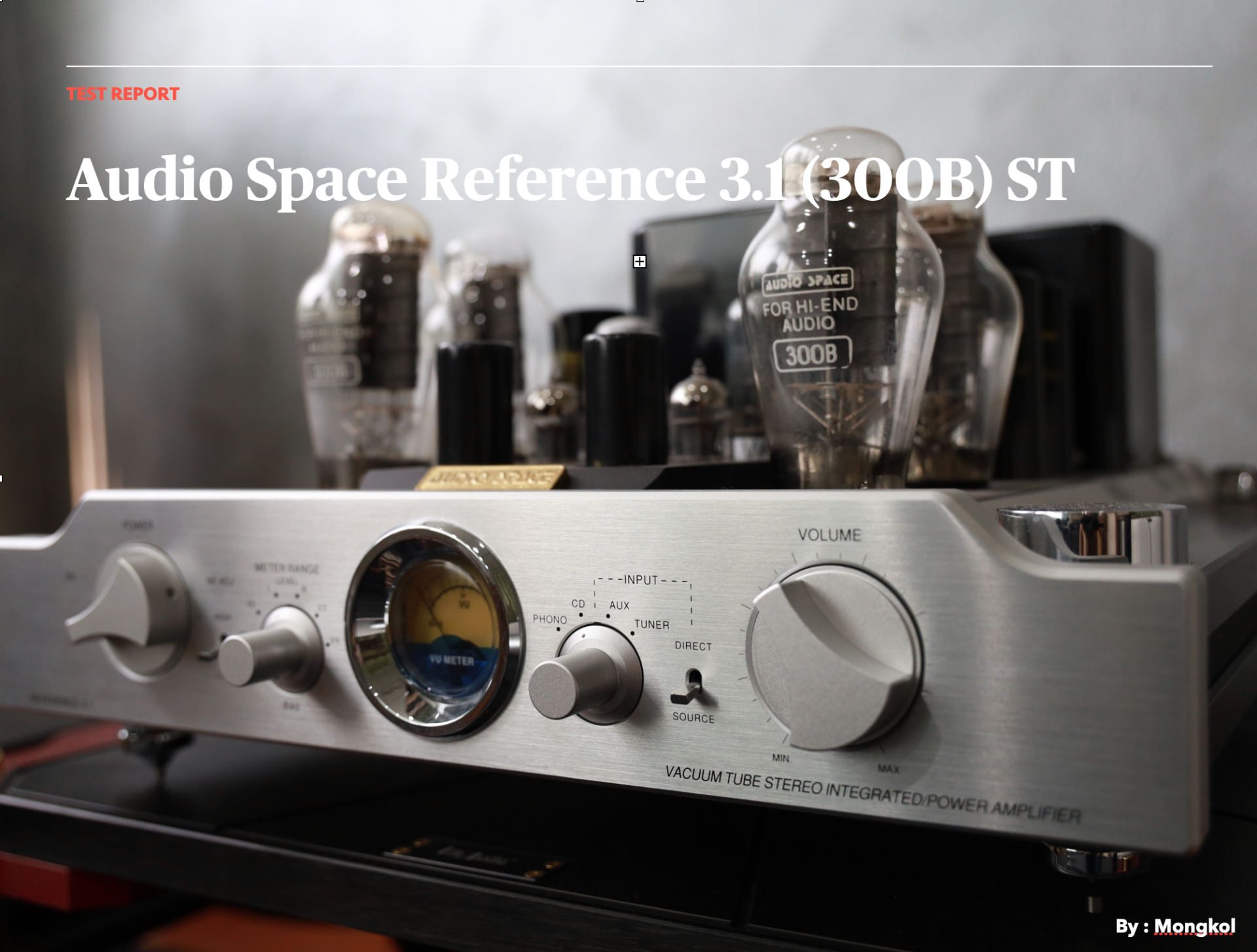 Audio Space Reference 3.1 (300B) ST Special Edition - What HI-FI? Thailand